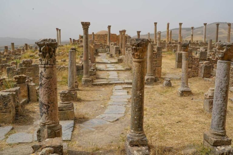 Djemila Roman Ruins, A Unesco World Herritage Sites In Algeria ...