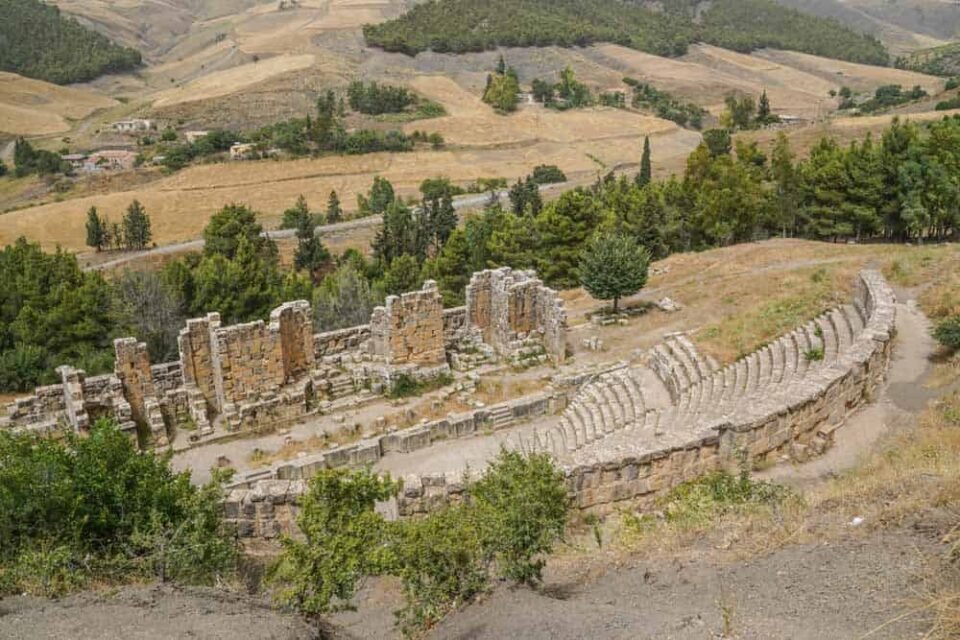 Djemila Roman Ruins, A Unesco World Herritage Sites In Algeria ...