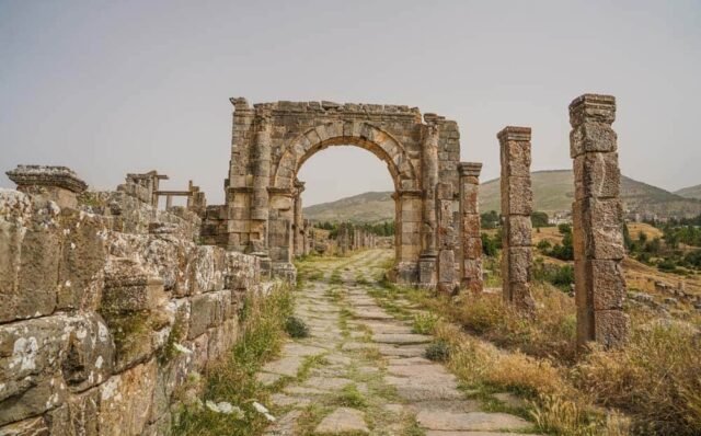 Djemila Roman Ruins, A Unesco World Herritage Sites In Algeria ...