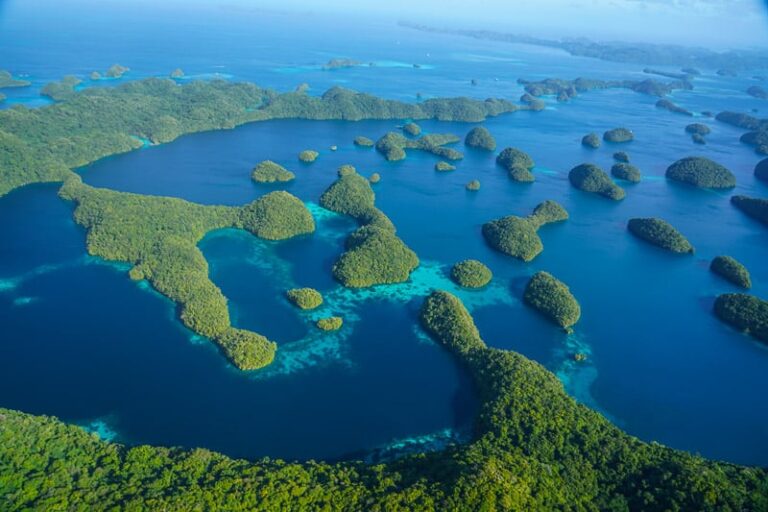 Why You Should Take Scenic Flight Over The Rock Islands In Palau. A ...